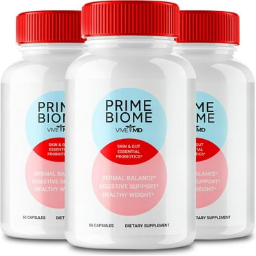 Prime Biome Capsules – Natural Probiotic Pills for Gut Health Support ...