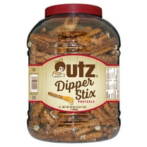Utz Old Fashioned Salty Pretzel Rods, 25 oz Barrel Tub Sticks - Walmart.com