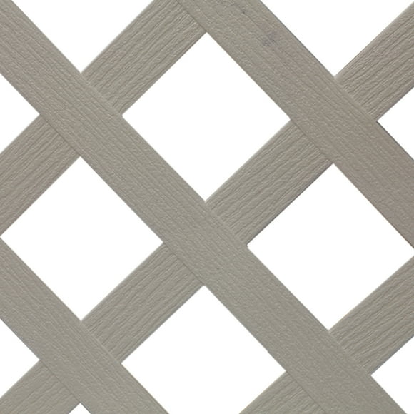 White Vinyl Lattice