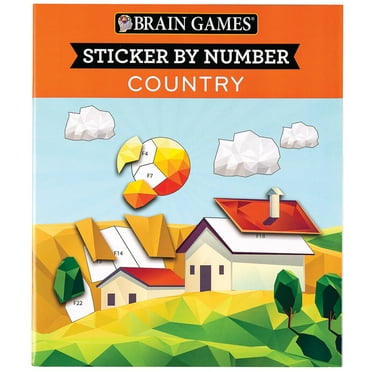 Brain Games - Sticker by Number: Brain Games - Sticker by Number ...