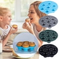 Nonstick Silicone Baking Tray for Cupcakes, Egg Bites, Mini Quiches and ...