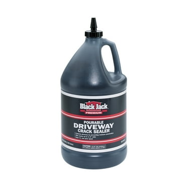 Jetcoat 23751 1 gal Premium Elastomeric Pourable Driveway Crack Sealant ...