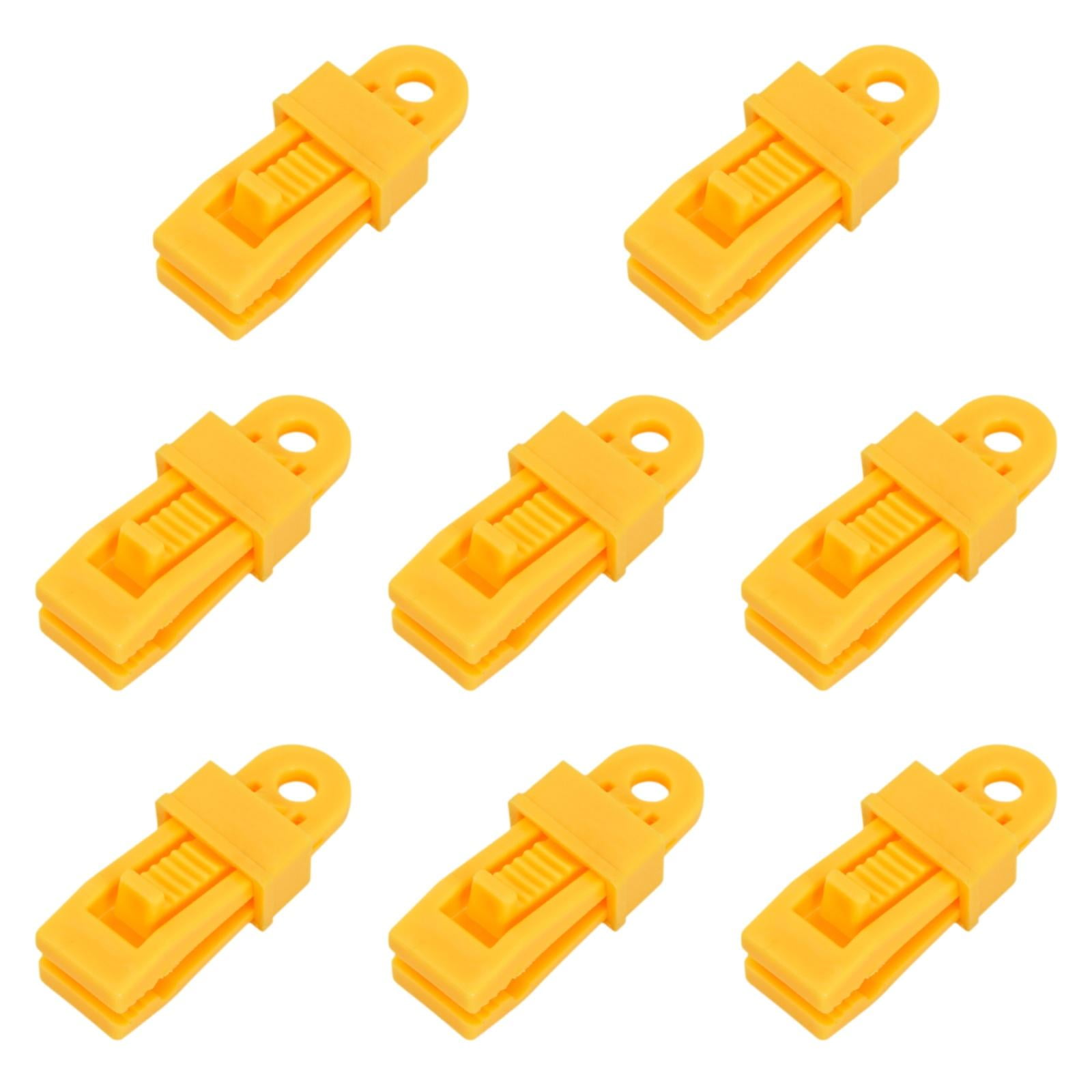 8 clips para lona, clips fijos para lona, cierres ajustables y ...