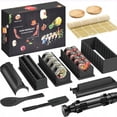30PCS SUSHI MACHINE SET WITH ROLLER PRESS MAT SUSHI KNIFE - Walmart.com