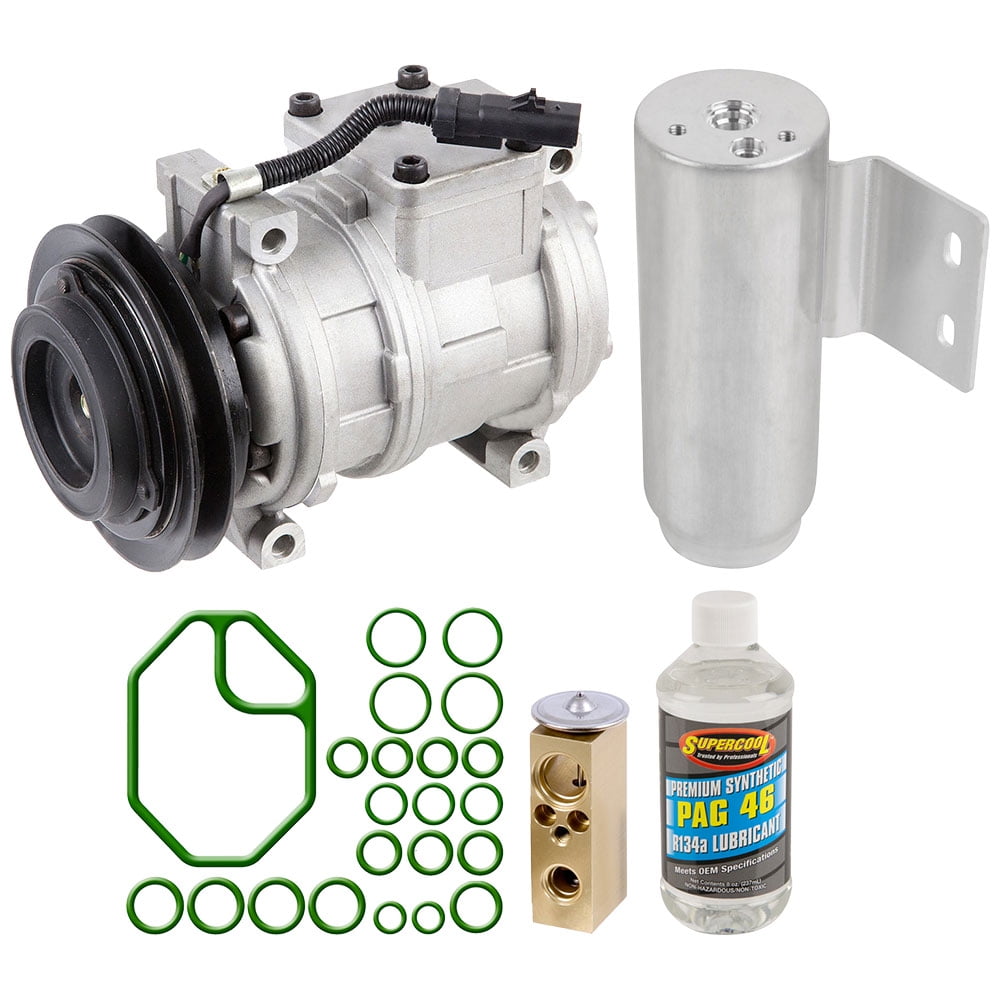 For Dodge Chrysler & Plymouth Minivans AC Compressor w/ A/C Repair Kit ...