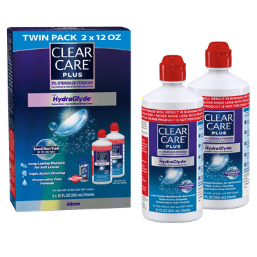 Equate Contact Lens Solution Cleaning & Disinfecting Lens Care System ...