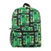 Minecraft Unisex Printed Backpack Green Multi-Color - Walmart.com