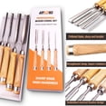 4 Pieces Wood Chisel Set for Woodworking, Professional Wood Chisel Tool ...