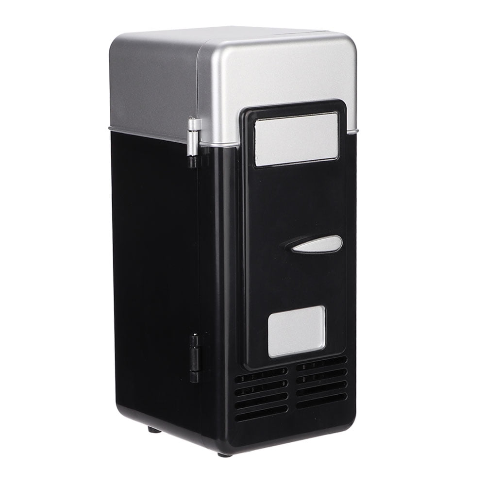 Built-in LED Light Small Refrigerator, Lightweight 3.2x3.4x7.6inch ...