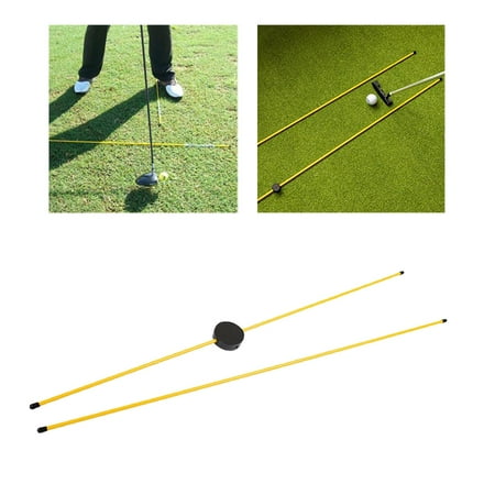 Portable Golf Alignment Sticks, Practice Swing Trainer, Swing Guide ...