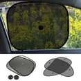 Car Rear Window Sunshade with UV Protection, One-Way Perspective Design ...