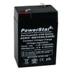 PowerStar 6V 5ah AGM SLA battery replaces Interstate SLA0905 - Walmart.com