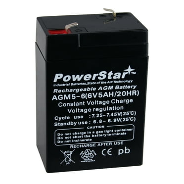 PowerStar 12V 3,3Ah AGM SLA Battery replaces Interstate SLA1042 ...