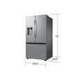 Samsung 27 cf French Door Refrigerator Counter Depth Ice & Water Triple ...