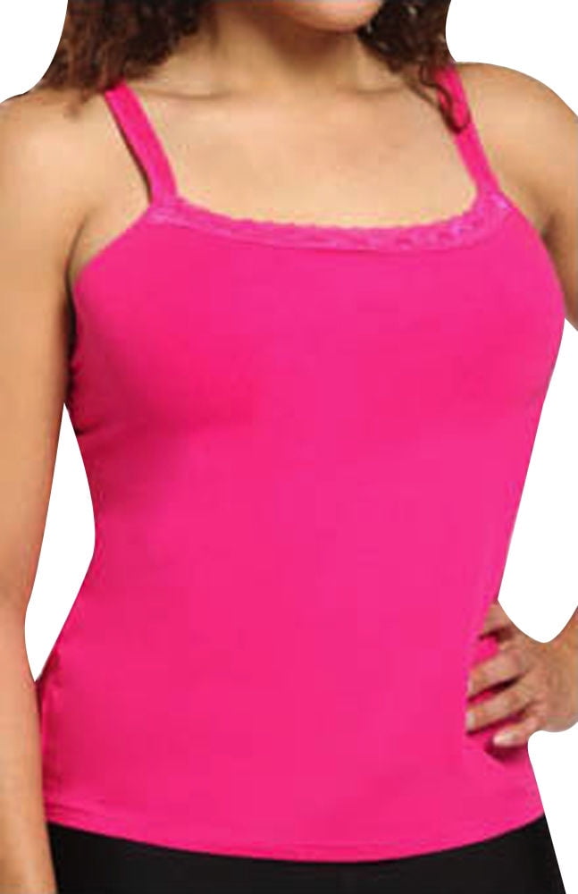 Valmont Cotton Spandex Camisole Bra Top - 14915 - Walmart.com