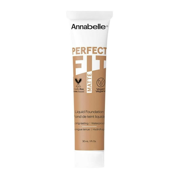 Annabelle Perfect Fit Foundation, Natural coverage & matte finish, 30 ...