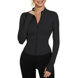 Athletic Works Women's Quarter Zip Active Jacket - Walmart.com