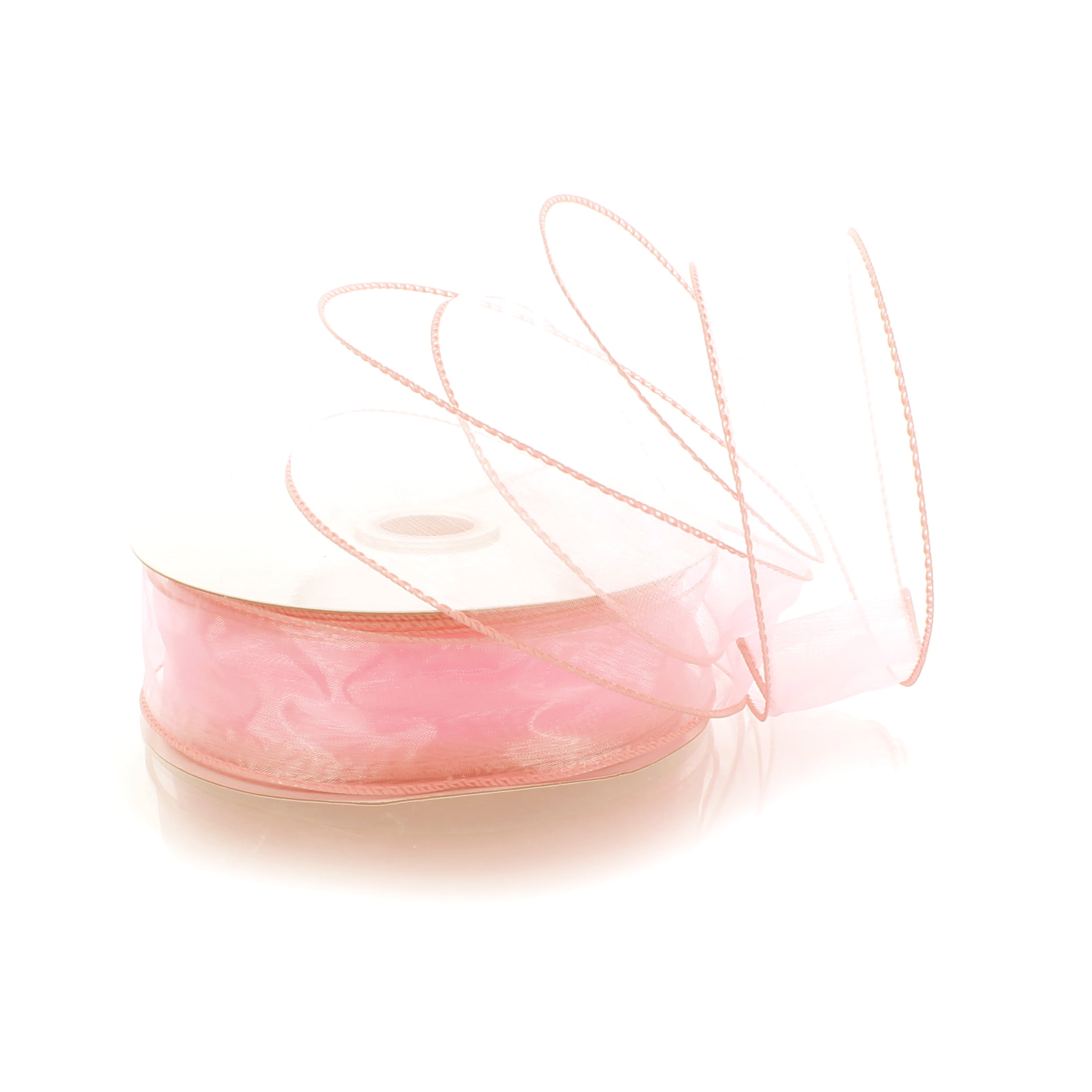 Ribbon Traditions 1.5" Wired Sheer Organza Ribbon - Walmart.com