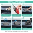 pop-tech Dashboard Pad Mounting Disk 95mm Suction Cup Plate - Walmart.com