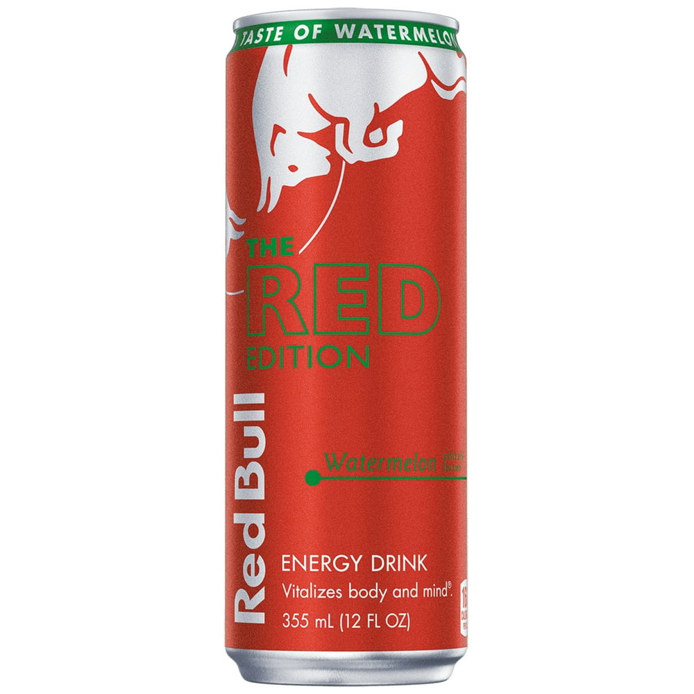 Red Bull Energy Drink, Watermelon, 12 Fl Oz - Walmart.com - Walmart.com