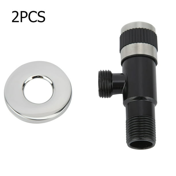 G1/2" Stainless Steel Bathroom Kitchen Faucet Angle Valve Toilet Water ...