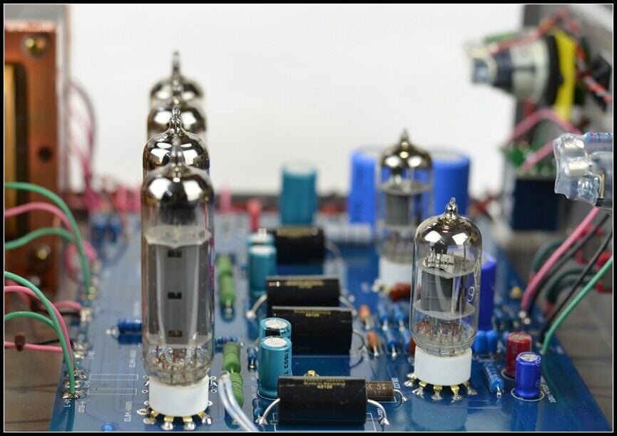 Buy Douk Audio HiFi EL84 / 6P14 Tube Push-pull Power Amplifier Stereo Class AB Audio Amp 15W×2 ...