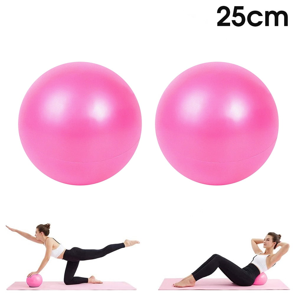 25cm Pilates Ball Explosion-proof Yoga Core Ball Indoor Balance ...