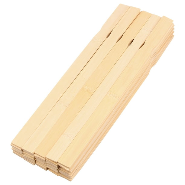 Amkoskr Paint Sticks,Wooden Paint Stir Sticks 14 Inch,Paint Mix Sticks ...