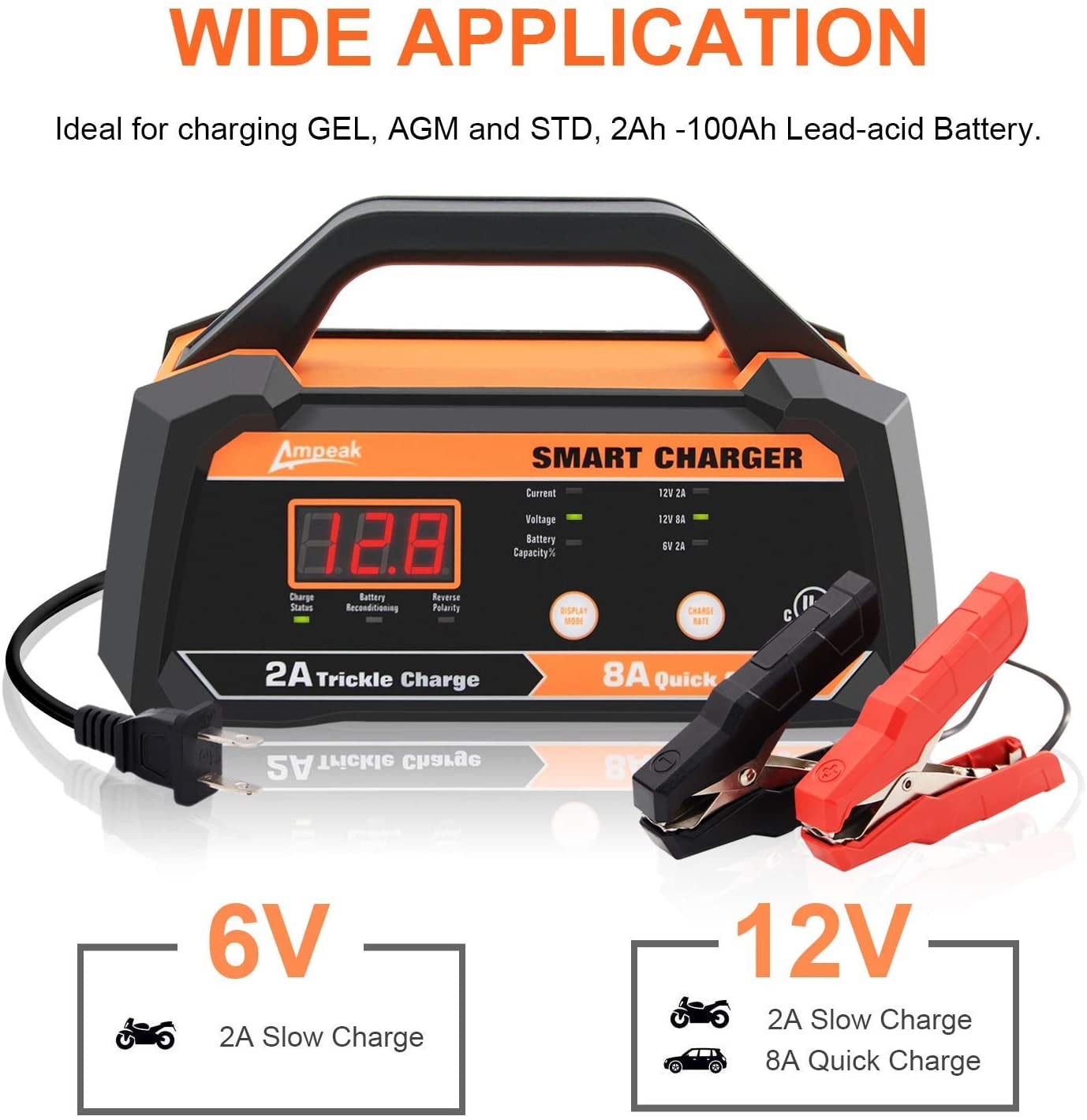 BAL 12 V Battery Dedicated ACE CHARGER 1738, 49% OFF