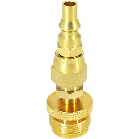 1LB Disposal Tank Regulator Adapter Fitting with 1/4" Quick Connect ...