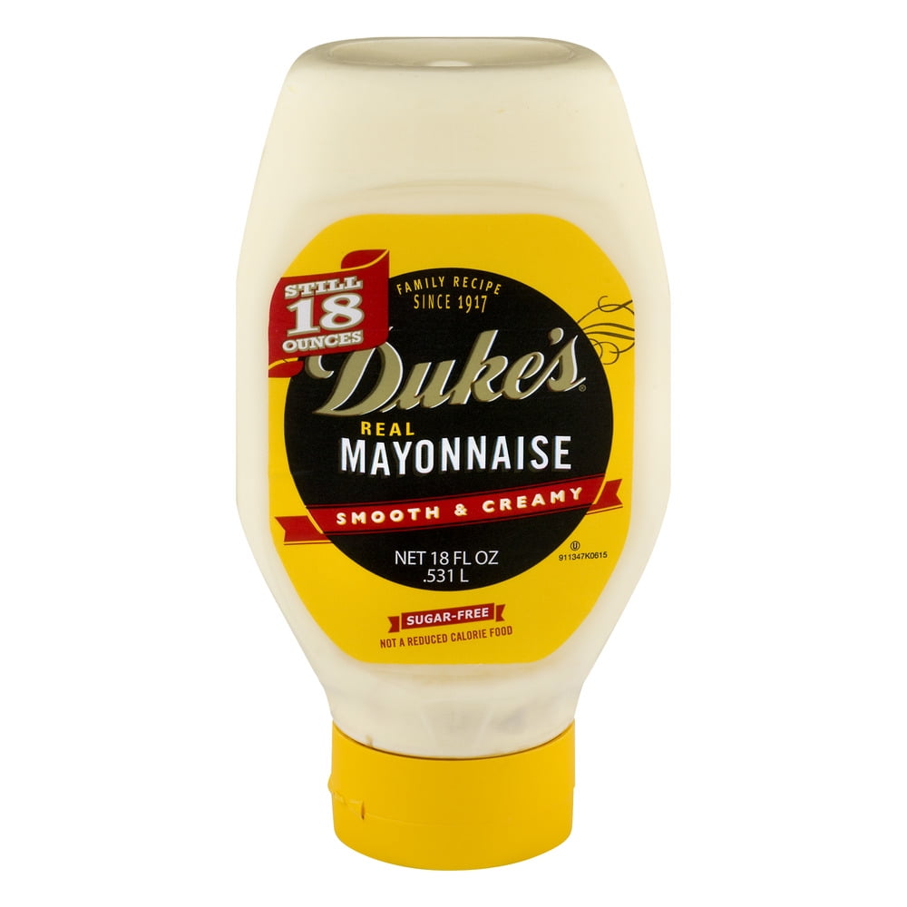 Duke's Real Mayonnaise, 18 oz. squeeze bottle - Walmart.com Duke's Real Mayonnaise, 18 oz. squeeze bottle - Walmart.com
