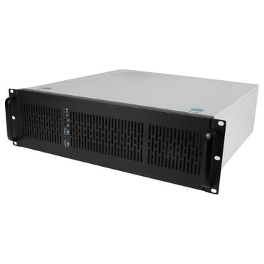 Rosewill 2U Server Chassis, 4x 3.5" Bays, 2x 2.5" Devices, ATX, 4x 80mm ...