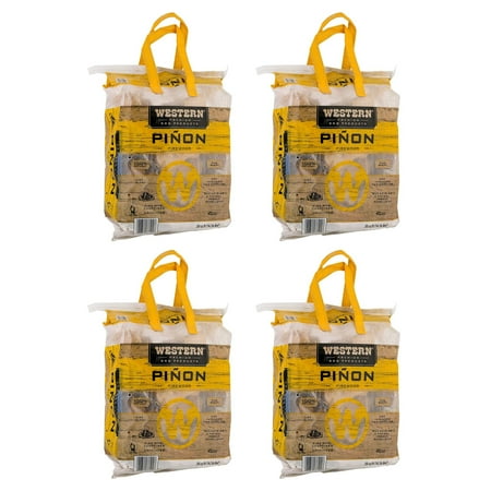Western BBQ Pinon Log Wood Pellet Firewood for Camp Fires & Fireplaces ...