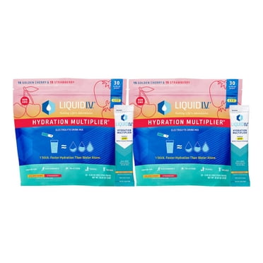 Liquid I.V. Hydration Multiplier, 30 Individual Serving Stick Packs in ...