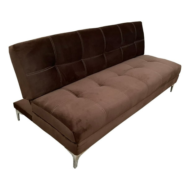 Sofá Cama Reclinable Okis Café, 3 Posiciones, SALVANTO | Bodega Aurrera ...