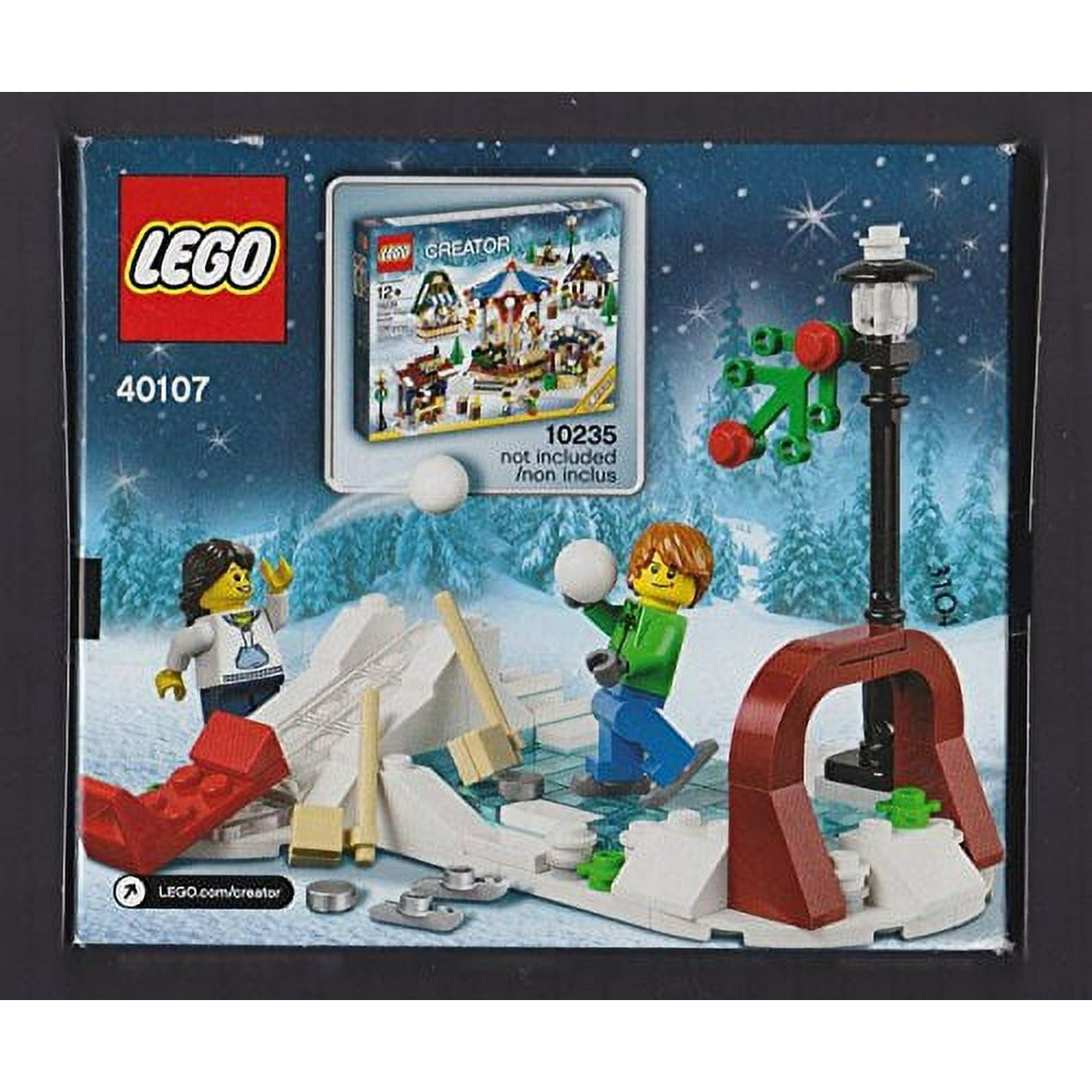 Click here for Lego 2014 Holiday Winter Skating Scene 40107 prices