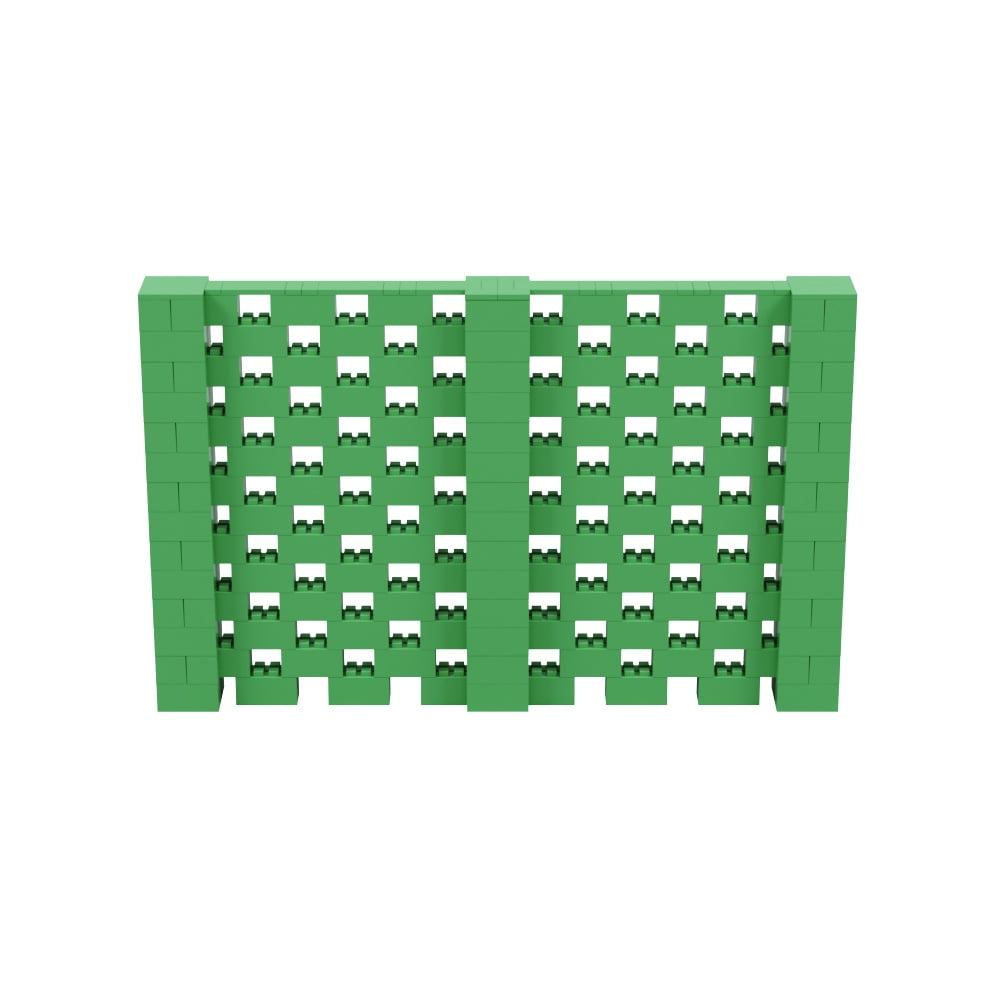 EverBlock 11’ x 7’ Open Stagger Wall Kit | Modular Building Blocks ...