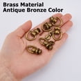 6Pcs Brass Decorative Rivets for Purse Bags Leather Crafts Decoration ...