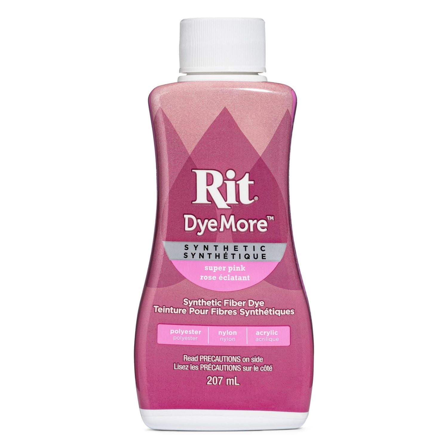 RIT Dyemore Liquid Dye for Synthetic Fibers, Pink, 207 mL (7 oz ...