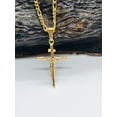 primejewelry269 Figaro Link Cross Necklace for Men & Women, Gold Filled ...