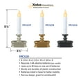 Xodus Innovations FPC1221P-R6 Battery Operated LED Dusk to Dawn Window ...
