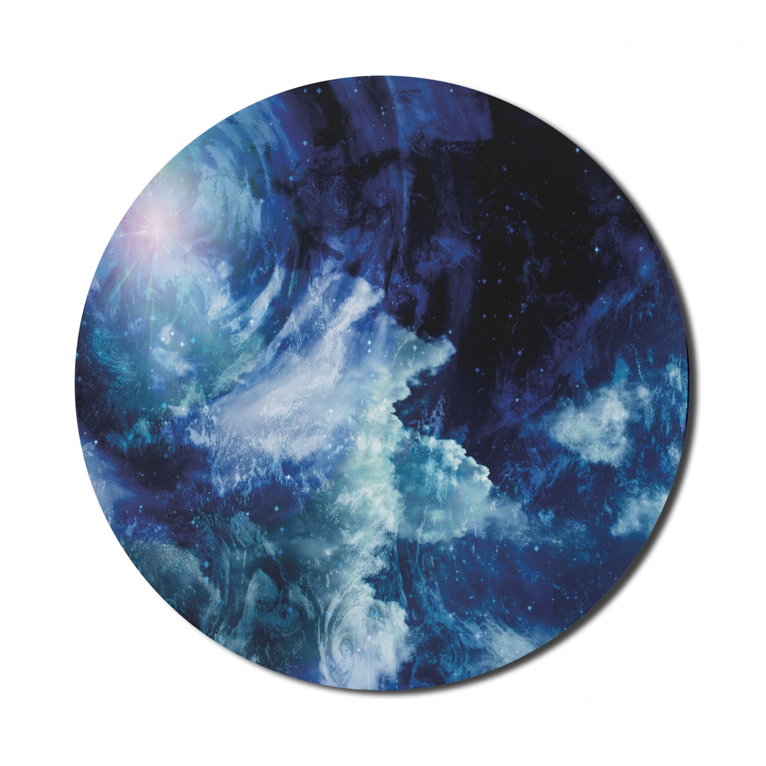 Space Mouse Pad for Computers, Nebula Gas Cloud on Celestial Sphere ...