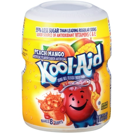 Kool-Aid Peach Mango Soft Drink Mix 19 Ounce - Walmart.com