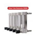 DK800-4 Glass Rotameter Variable Area Flow Meter Air Oxygen Nitrogen ...