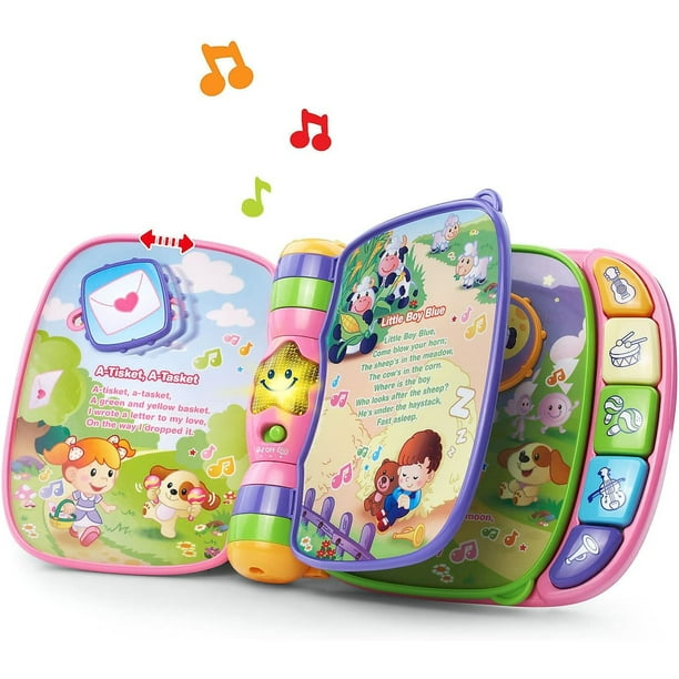 Libro de Rimas Musicales Vtech Color Rosa VTech | Bodega Aurrera en línea