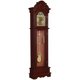 Bowery Hill Grandfather Clock with Adjustable Volume Digital Chime in ...