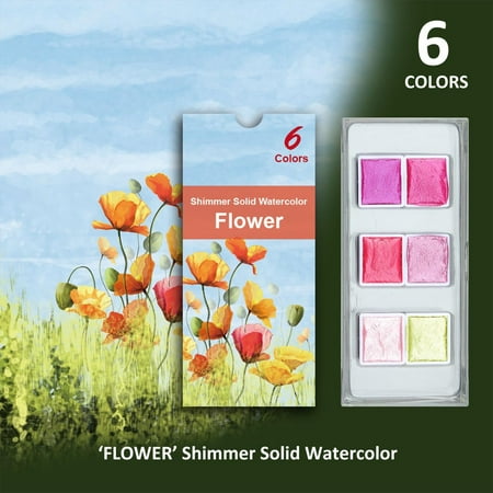 School Supplies for Way Less! High-light Metal Solid Watercolor Pigment ...
