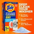 Tide Washing Machine Cleaner Powder, Oxi Formula for Front and Top ...