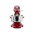 KitchenAid KV25G0XER Red Artisan 5-Quart 450-Watt Stand Mixer - Walmart.com