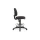 Lorell Pneumatic Adjustable Multi-task Stool Black Seat - Black - 24 ...